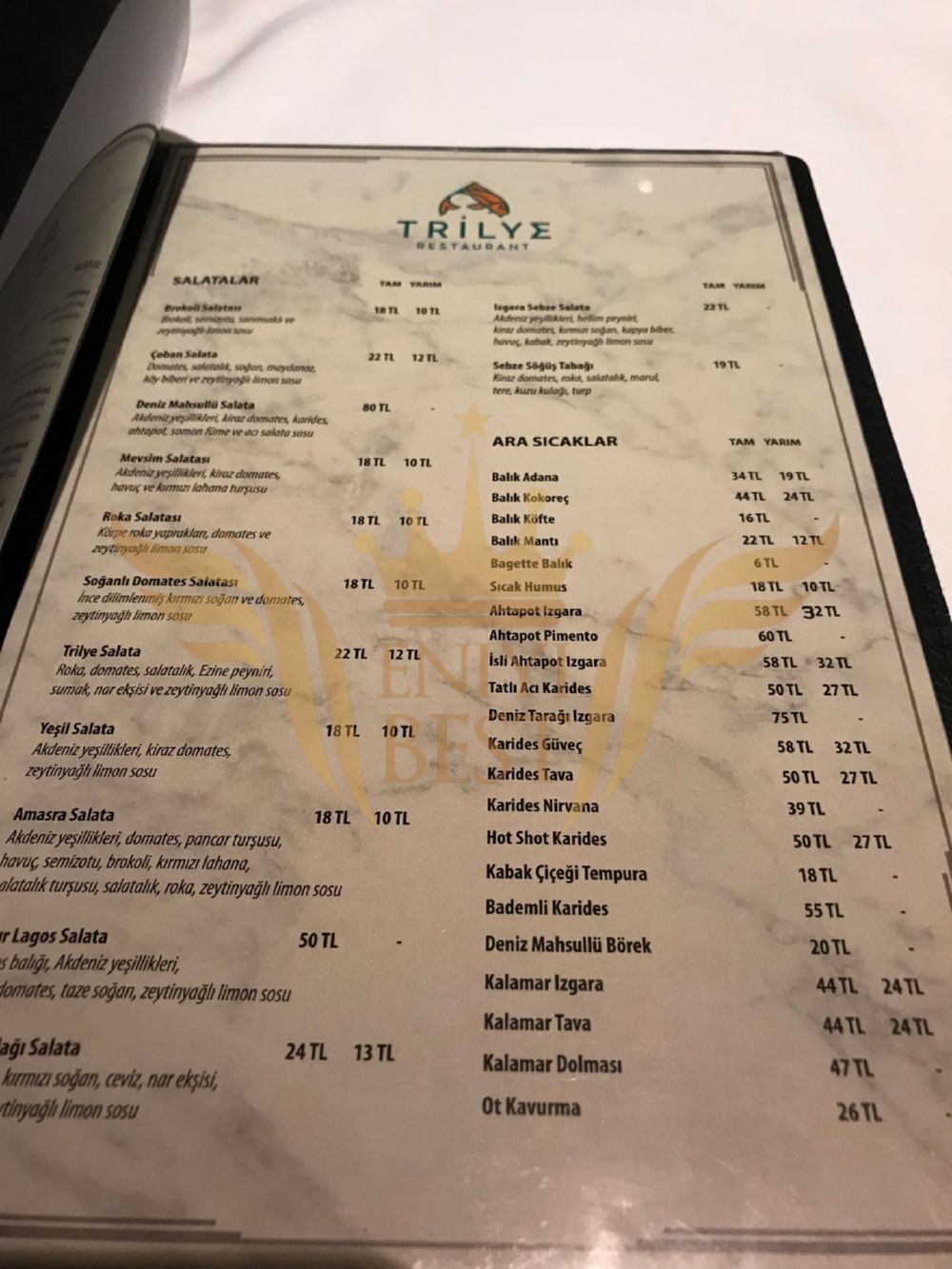 Trilye Restoran | Enİyi.Best